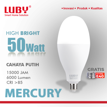 LED Mercury 50 Watt - Luby Indonesia