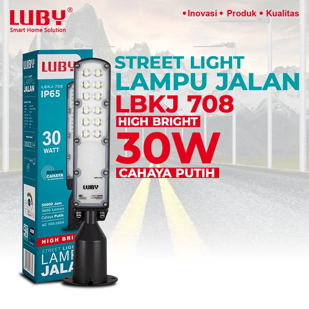 Lampu Jalan Luby LBKJ-708 - Luby Indonesia